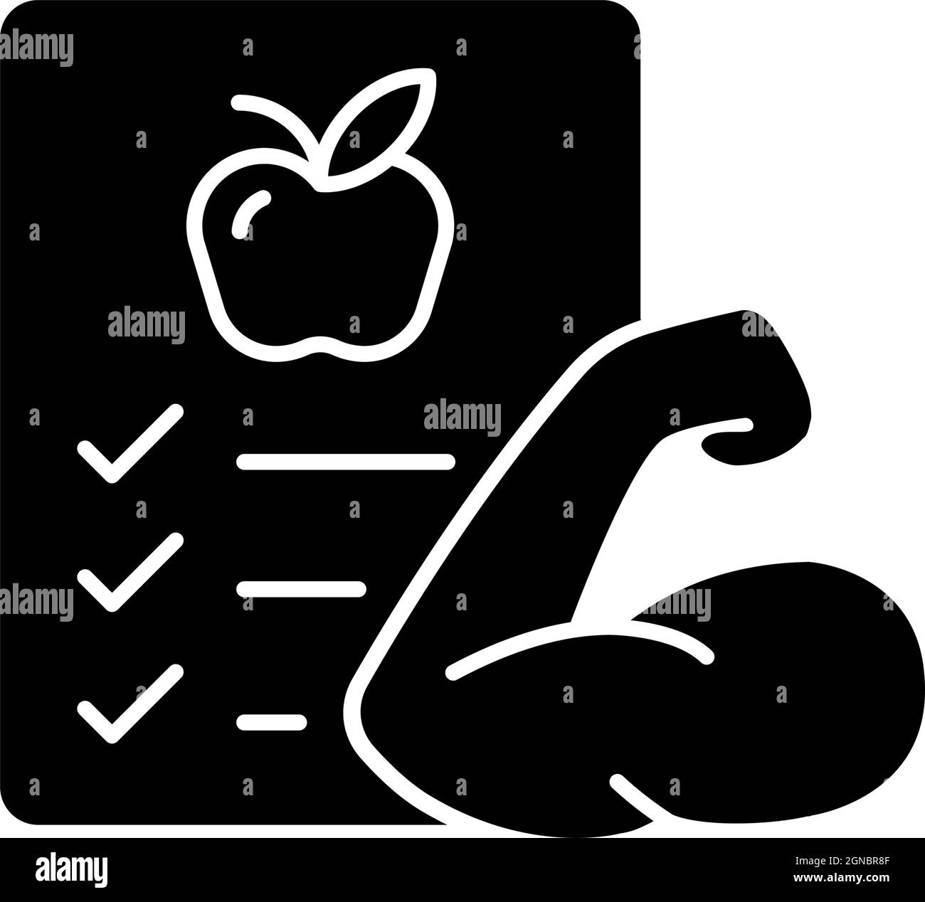 Health black glyph icon Stock Vector Image & Art - Alamy