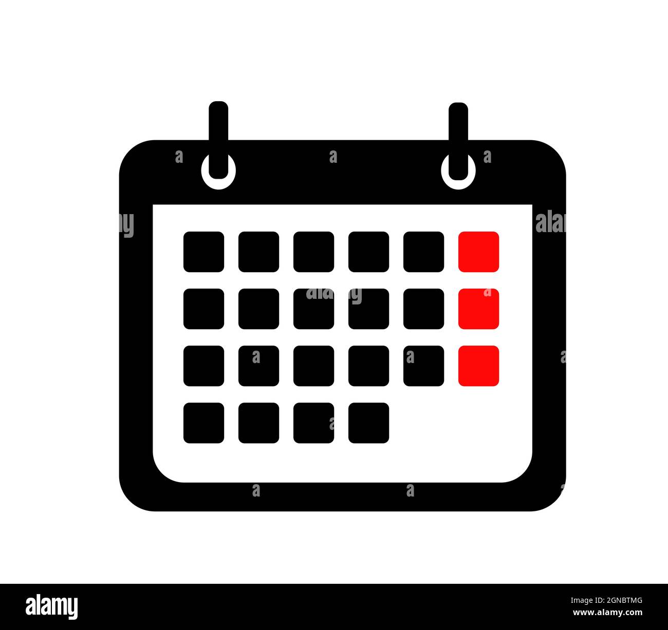 calendar symbol, calendar vector icon Stock Vector Image & Art - Alamy
