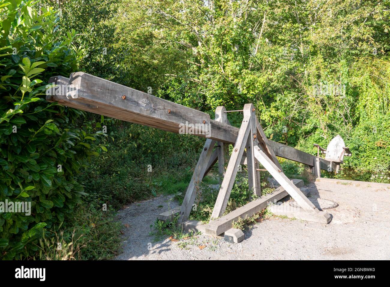 Seesaw mill hi-res stock photography and images - Alamy
