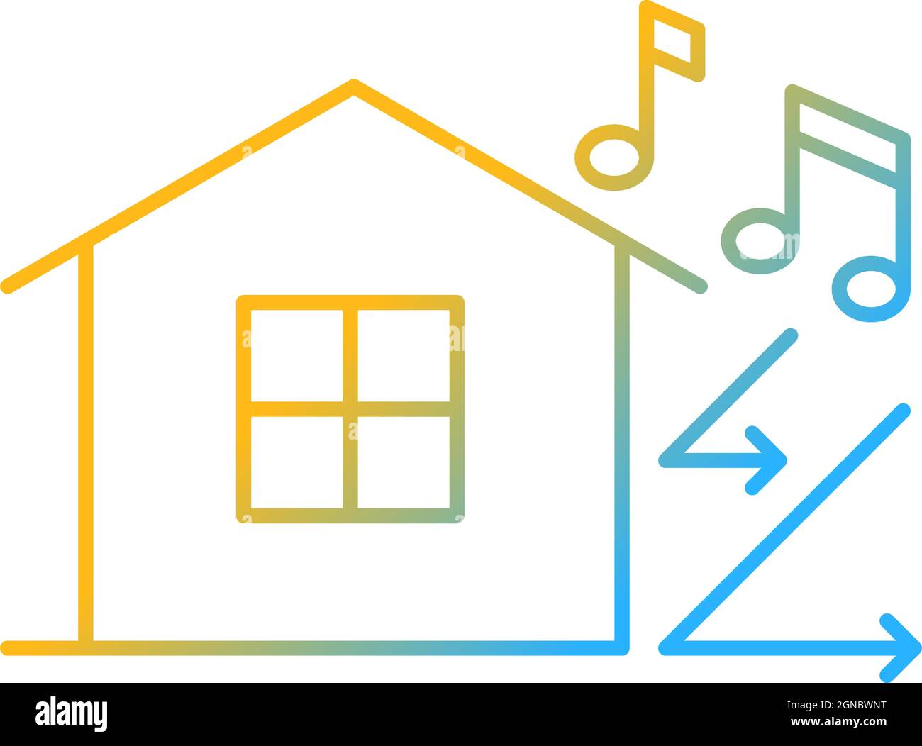 Soundproofing house Cut Out Stock Images & Pictures - Alamy