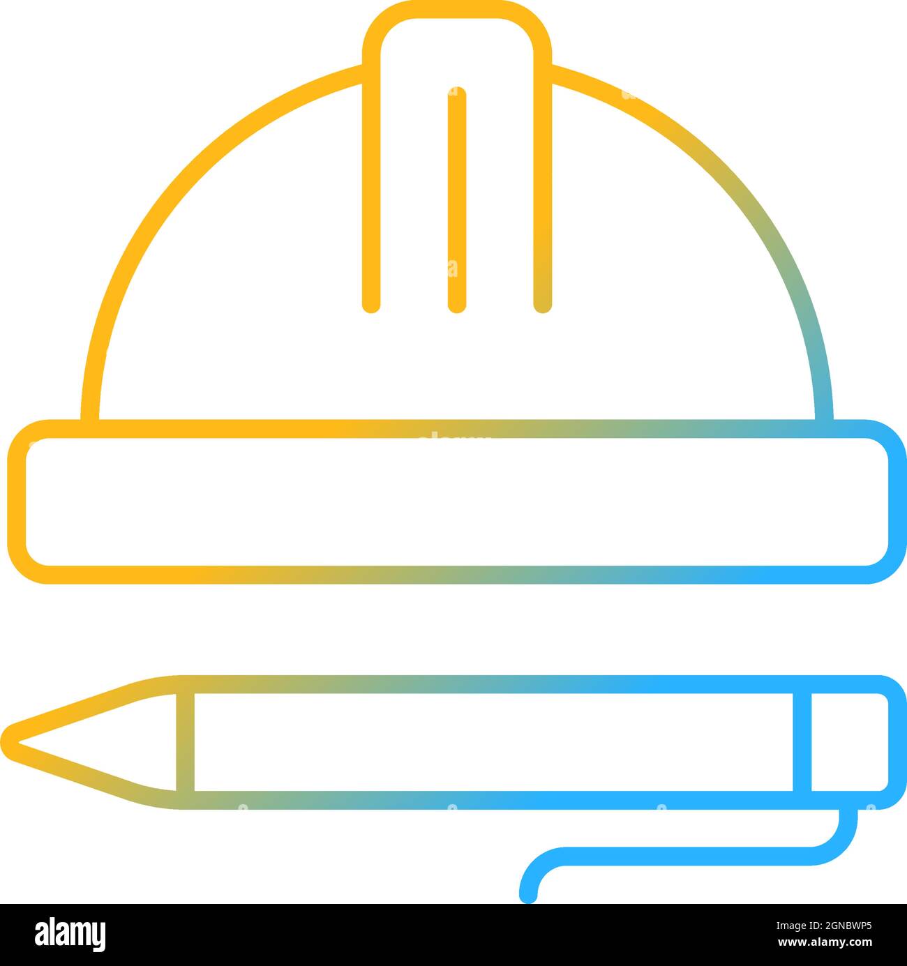 Inspection Gradient Linear Vector Icon Stock Vector Image And Art Alamy