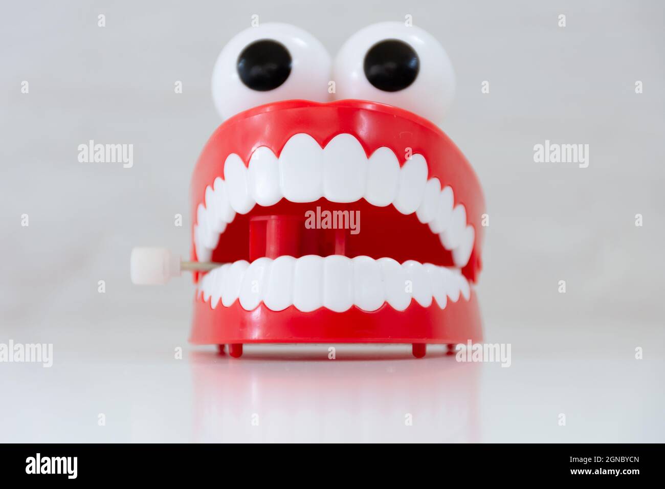 Child mouth plastic toy hi-res stock photography and images - Alamy
