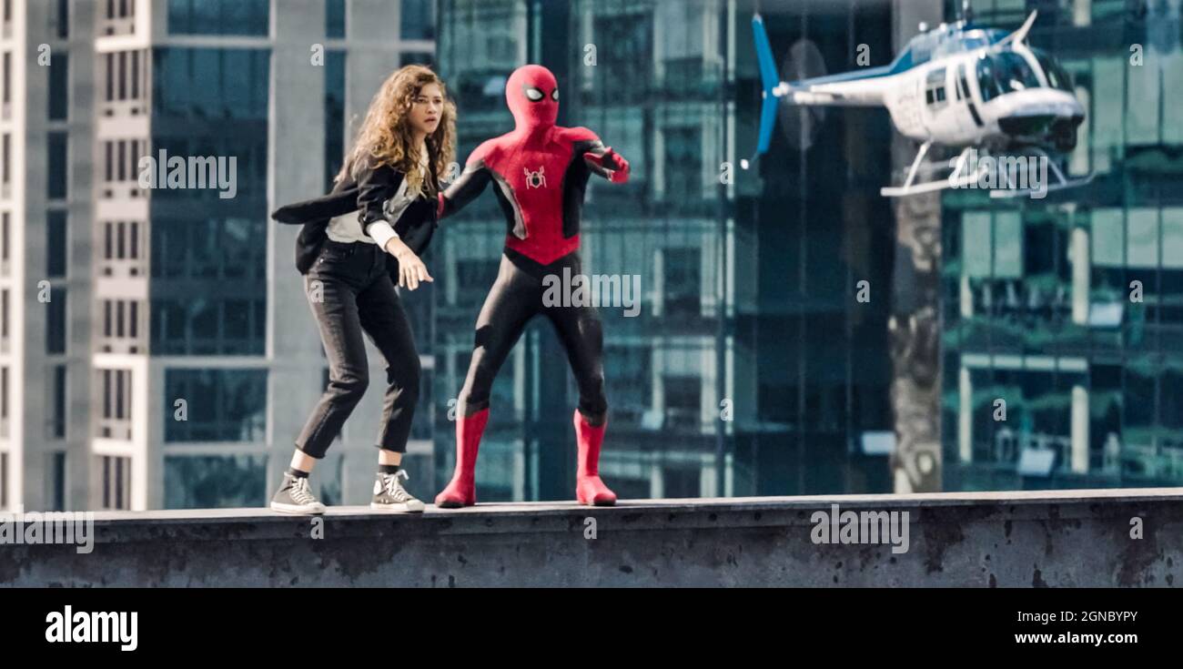 USA.Tom Holland and Zendaya in the (C)Columbia Pictures new movie ...