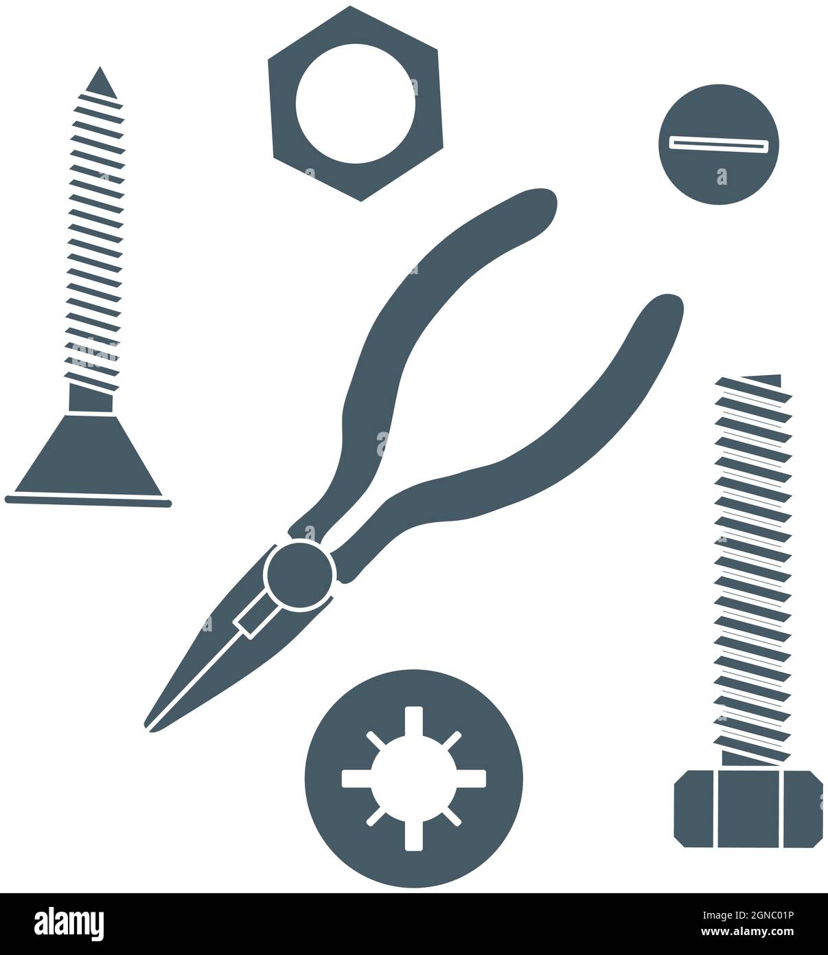 Tech inspection Stock Vector Images - Alamy