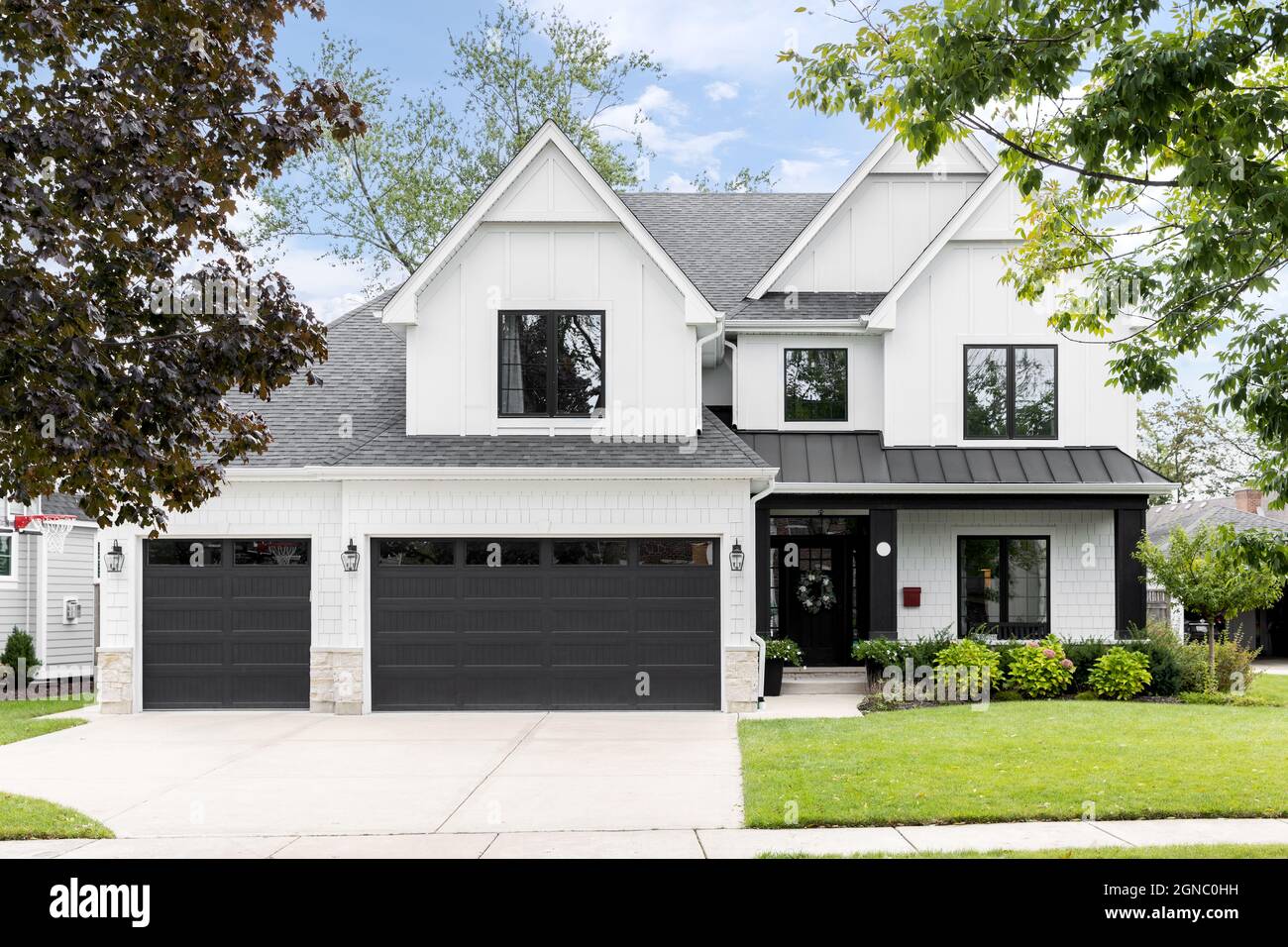 Modern Farmhouse Garage Doors