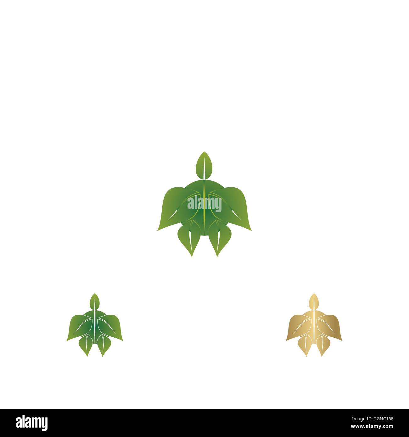 Turtle design logo vector. Turtle animal vector Stock Vector Image ...