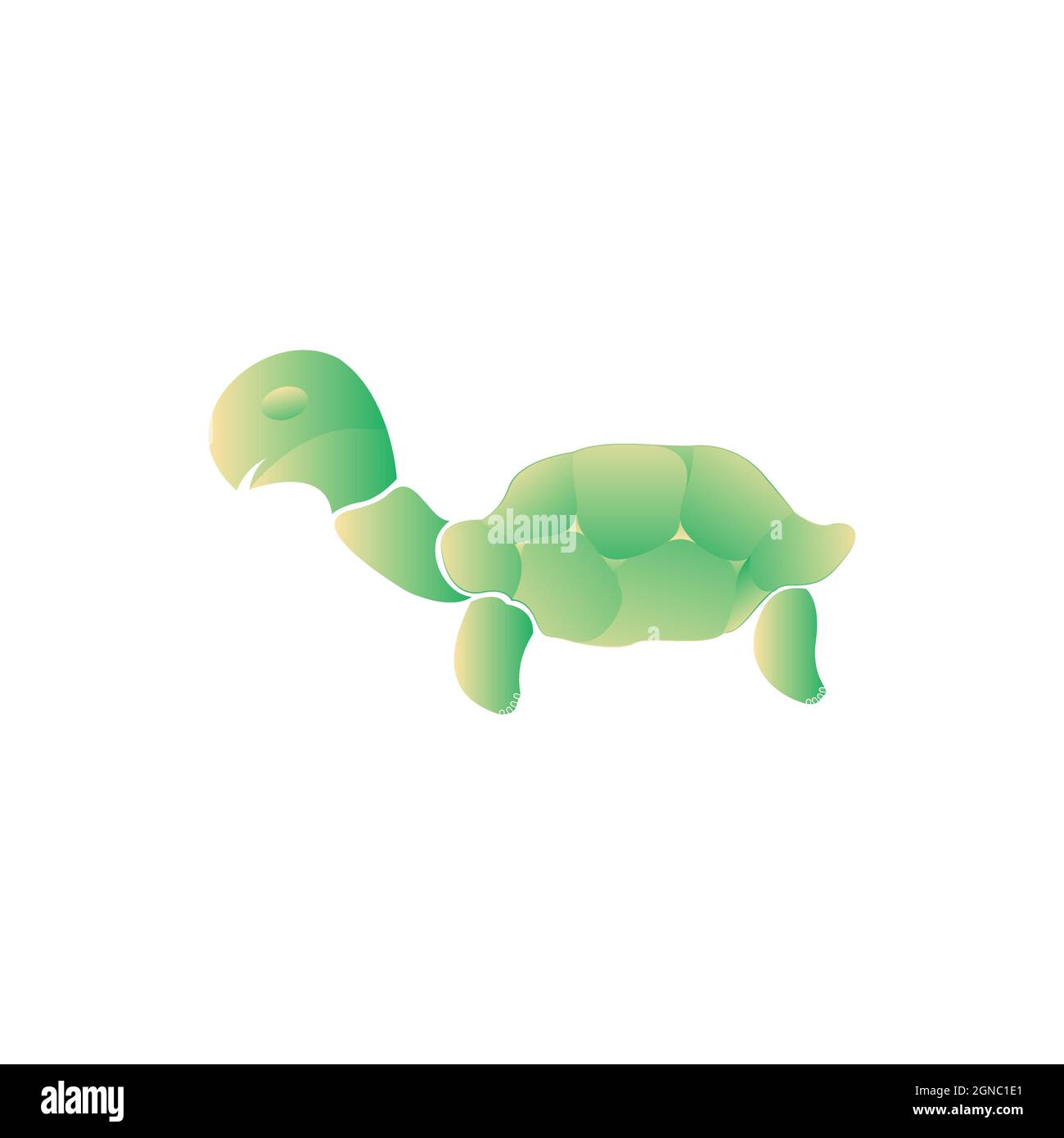 Turtle design logo vector. Turtle animal vector Stock Vector Image ...
