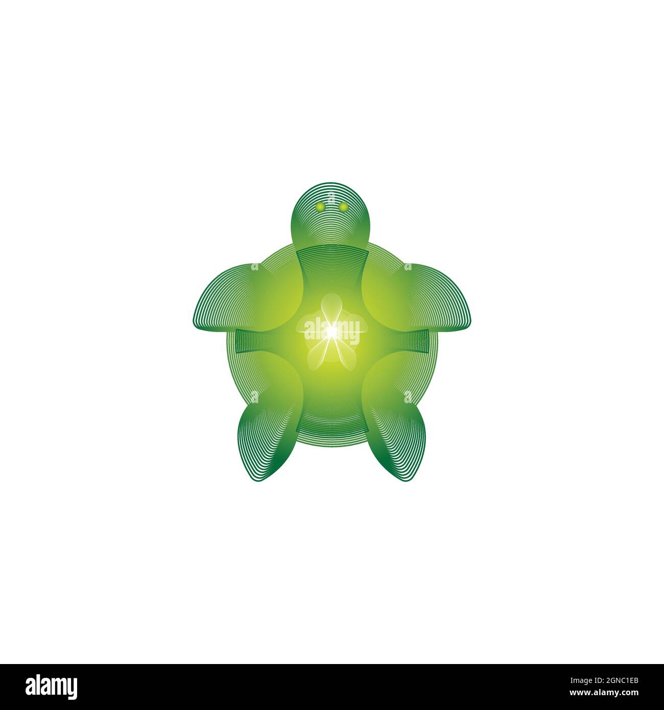 Turtle design logo vector. Turtle animal vector Stock Vector Image ...