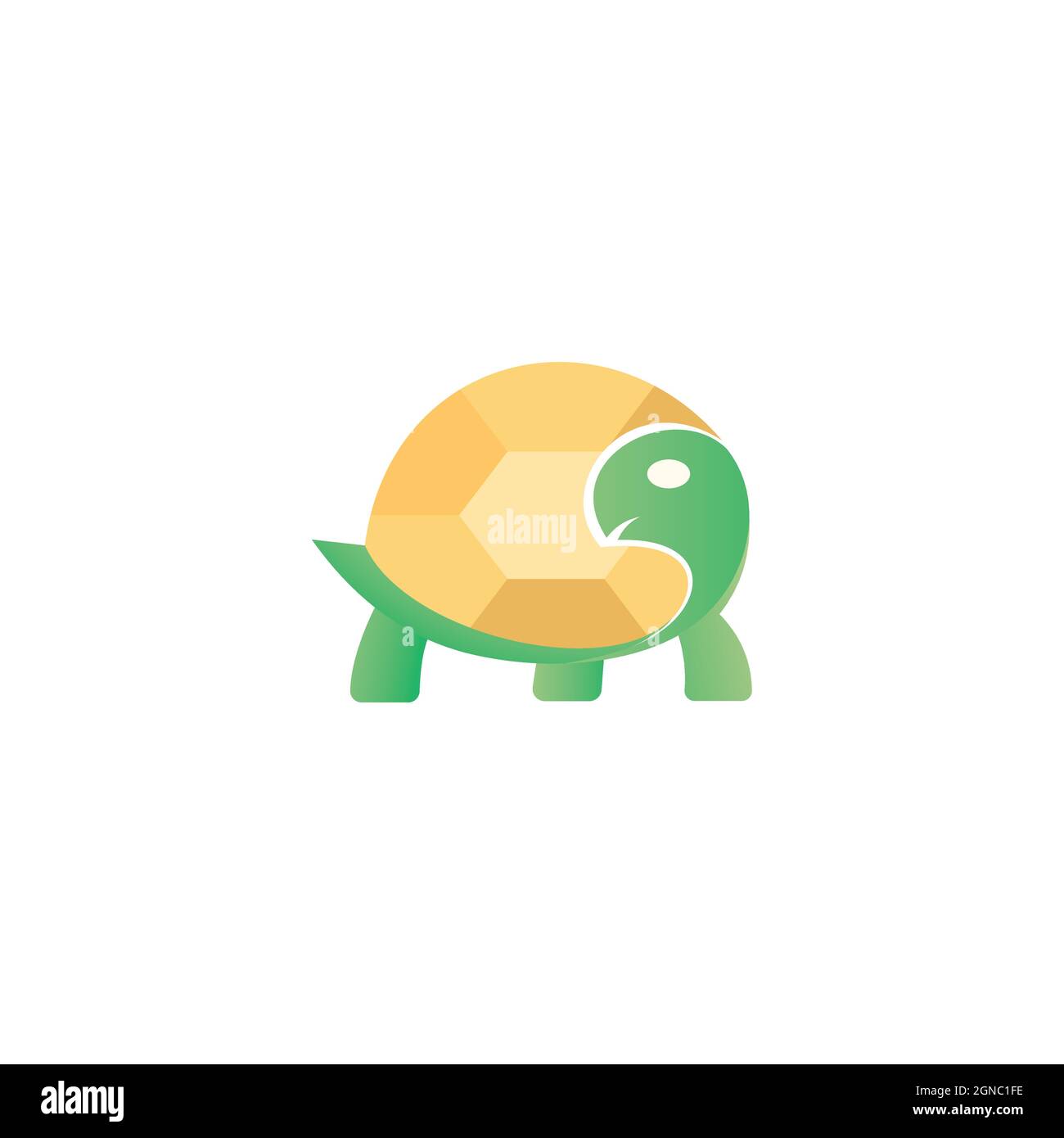 Turtle design logo vector. Turtle animal vector Stock Vector Image ...