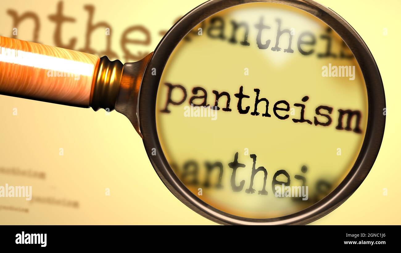 Pantheism symbol hi-res stock photography and images - Alamy