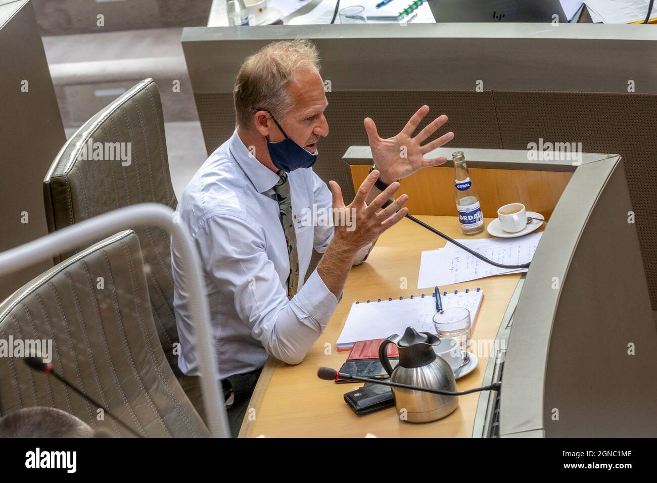 Lantis general director Luc Hellemans pictured at a session of the ...