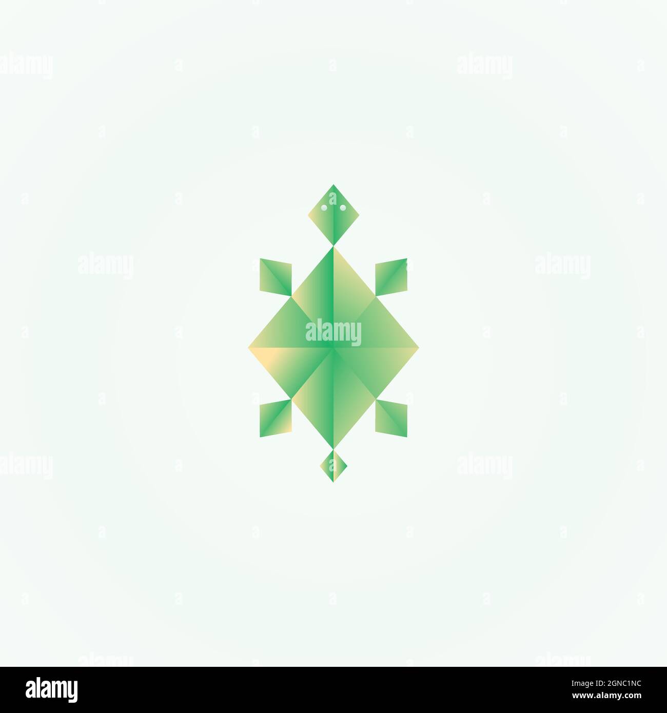 Turtle design logo vector. Turtle animal vector Stock Vector Image ...