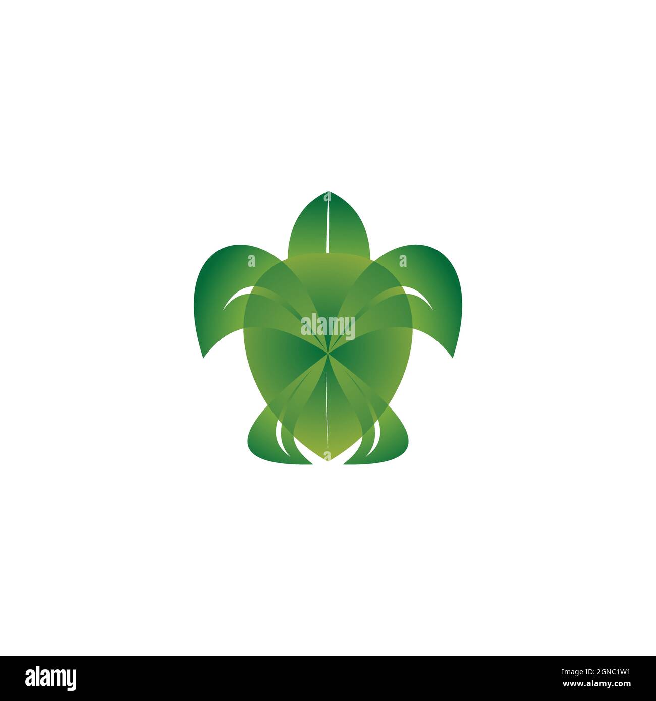 Turtle design logo vector. Turtle animal vector Stock Vector Image ...