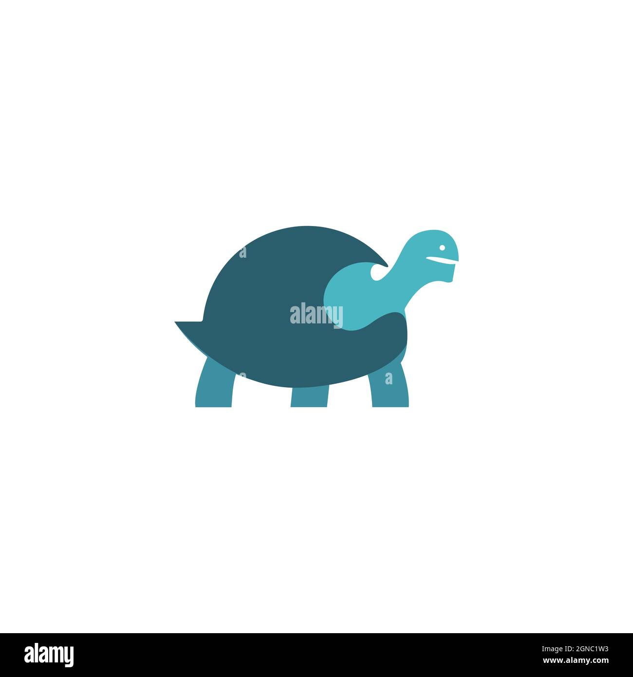 Turtle design logo vector. Turtle animal vector Stock Vector Image ...
