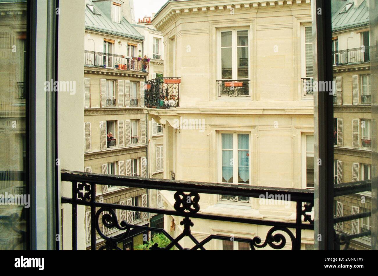 Street view from hotel window hi-res stock photography and images - Alamy
