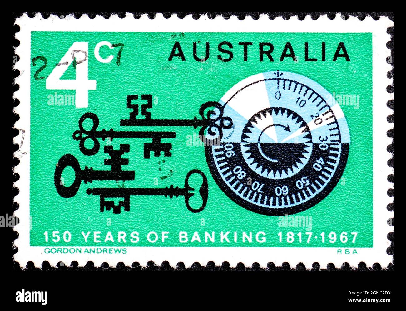 Australia postage stamp hi-res stock photography and images - Alamy
