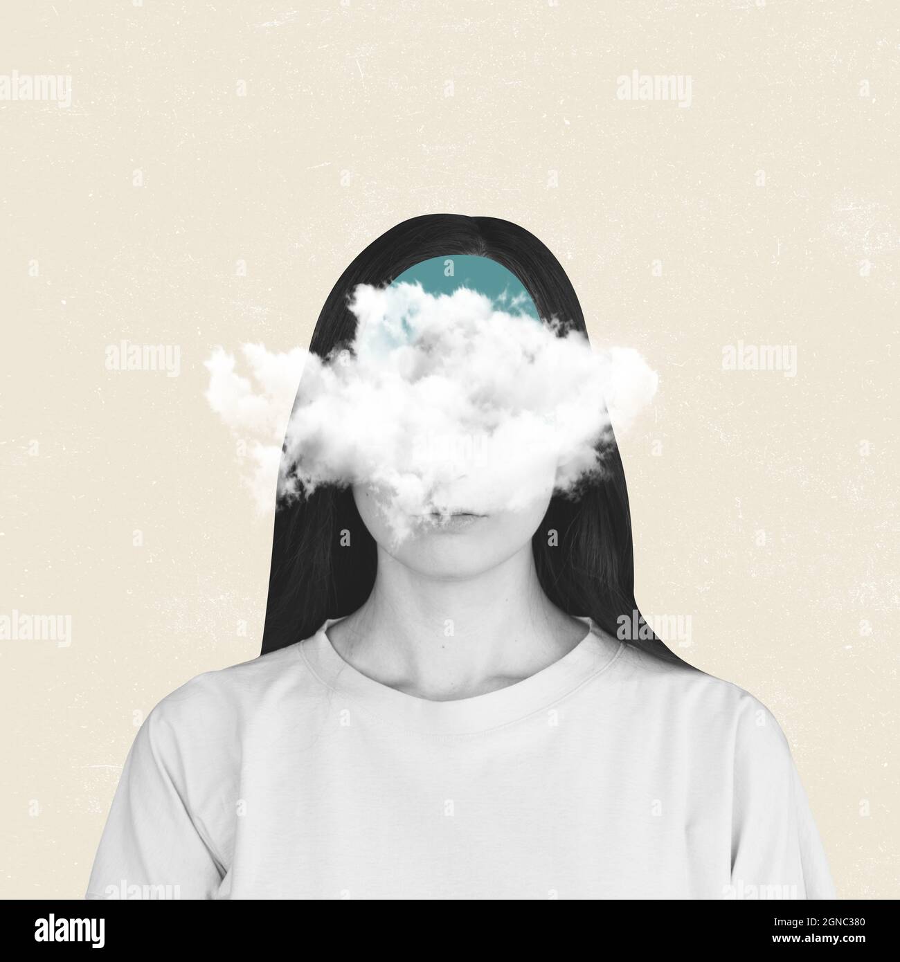 Cloud Face Paintings