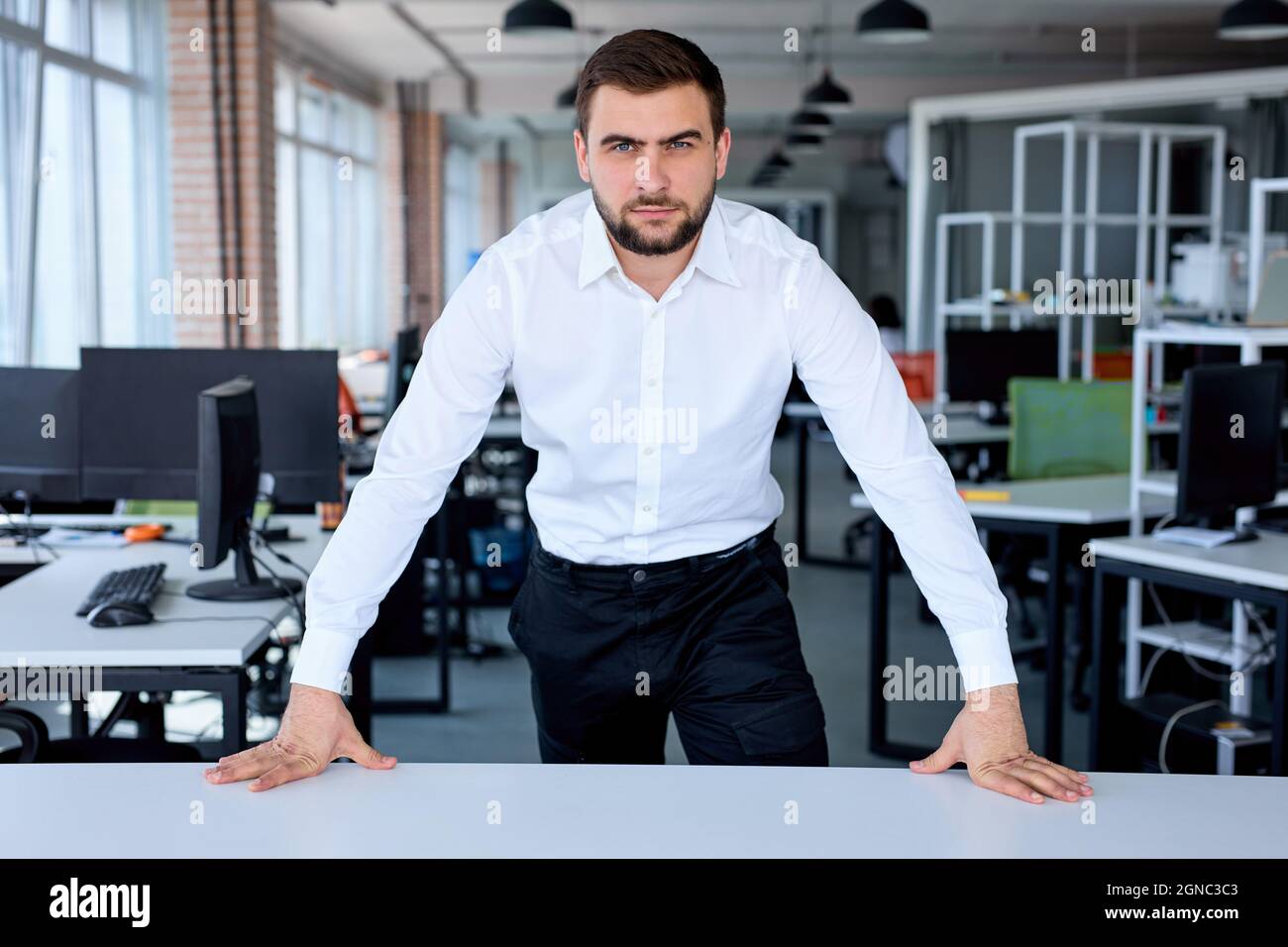 Handsome dashing attractive man hi-res stock photography and images - Alamy