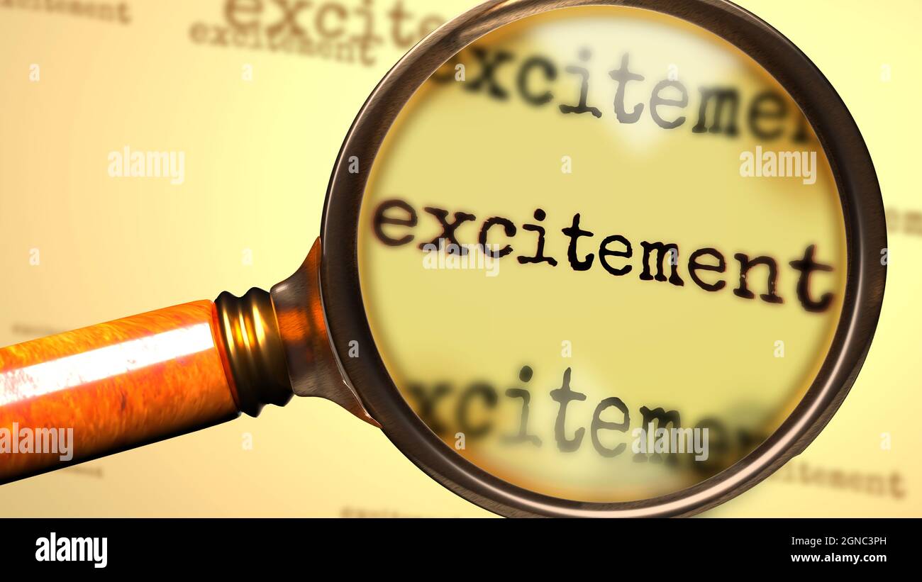Excitement symbol hi-res stock photography and images - Alamy