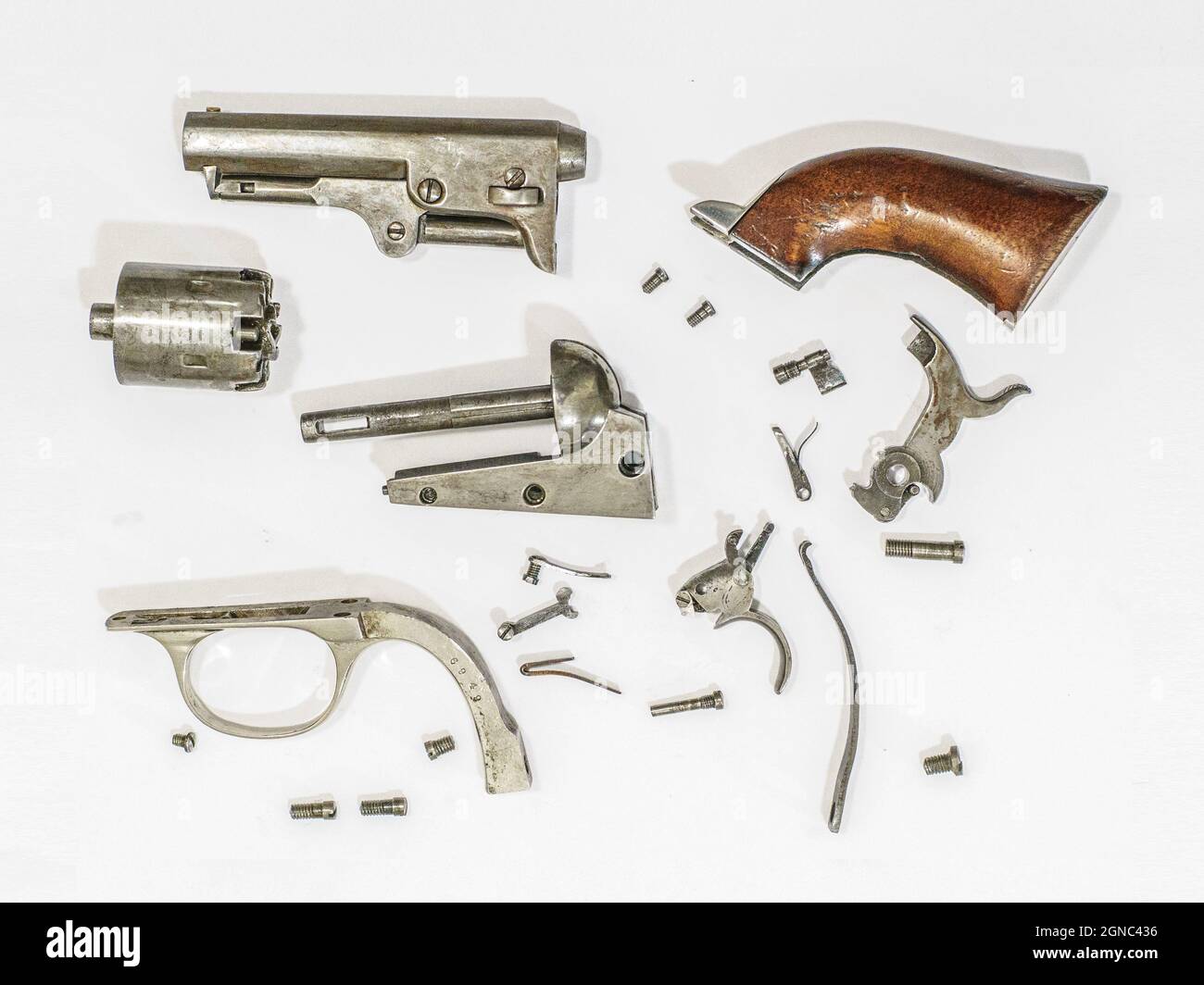Civil war double action revolver hi-res stock photography and images ...