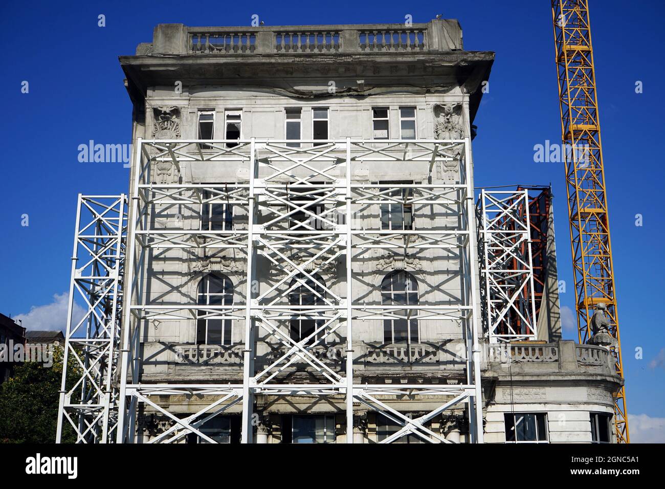 Building under construction in Istanbul, Turkey Stock Photo - Alamy