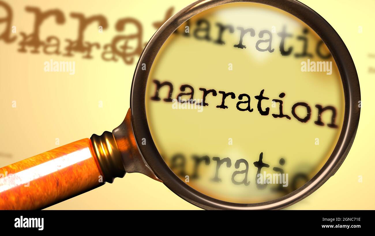 Narration hi-res stock photography and images - Alamy