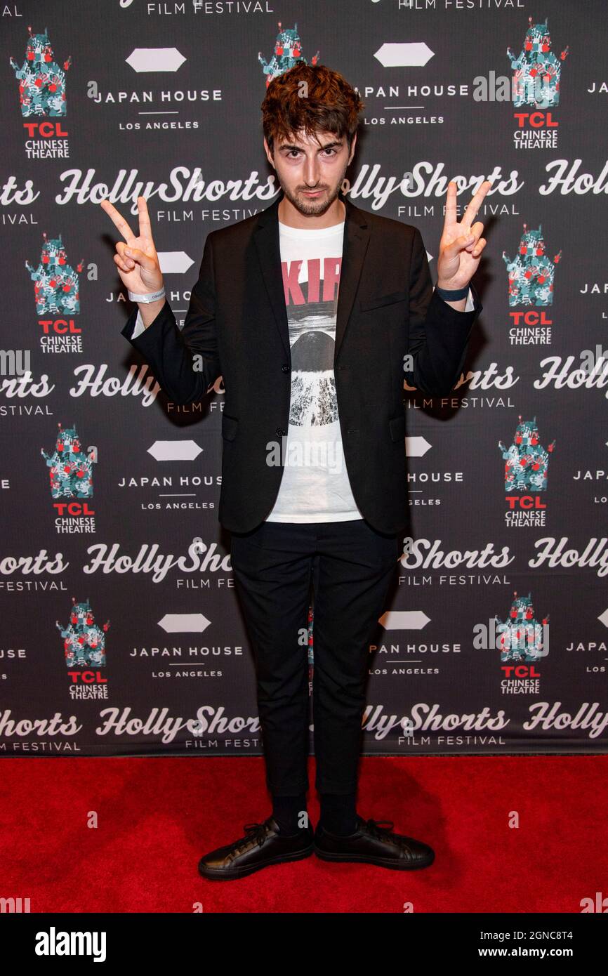Aidan Tanner attends The 17th Annual HollyShorts Opening Night Festival ...