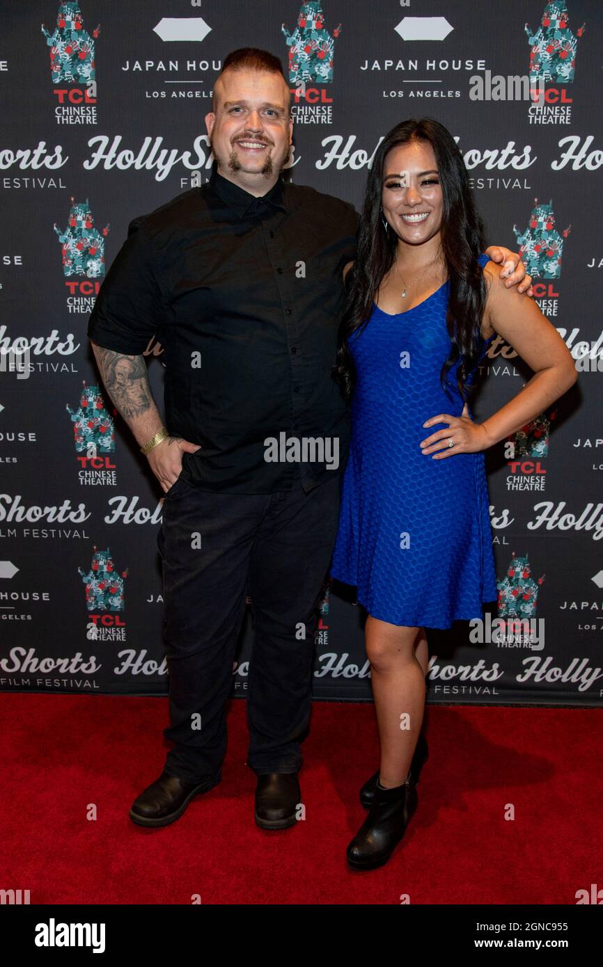 Chad Alsager, Marissa Fujimoto attend The 17th Annual HollyShorts ...