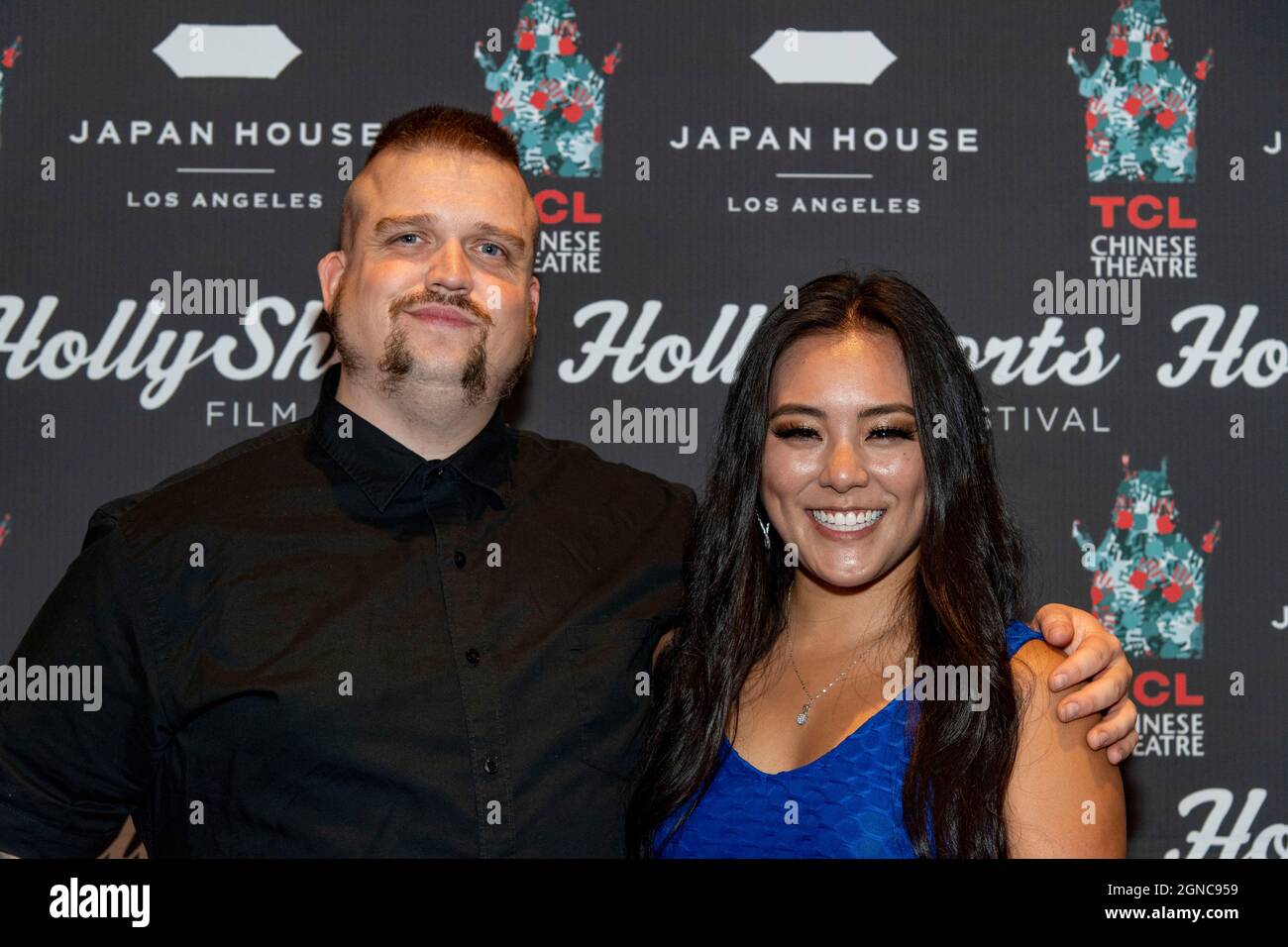 Chad Alsager, Marissa Fujimoto attend The 17th Annual HollyShorts ...