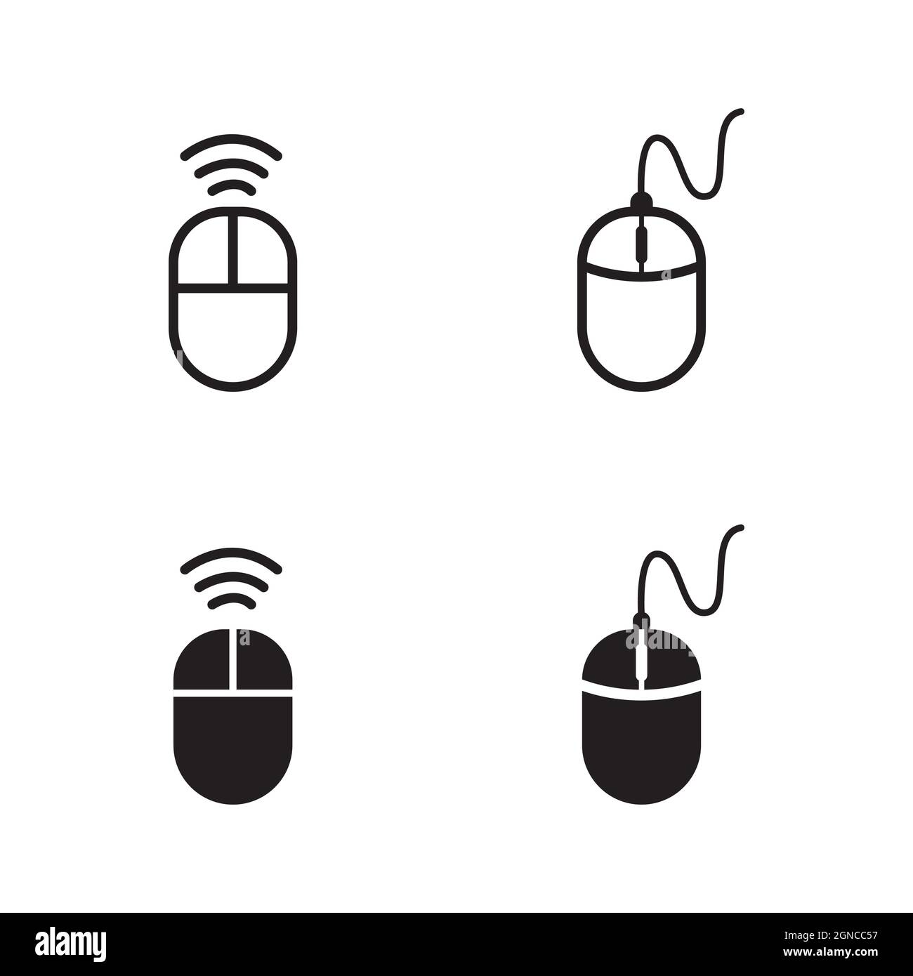 Computer Mouse Template