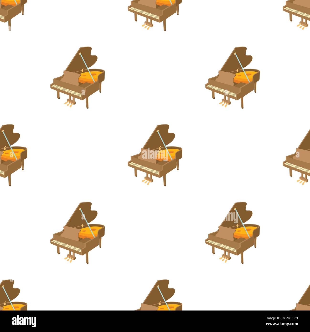 Grand piano pattern seamless background texture repeat wallpaper ...