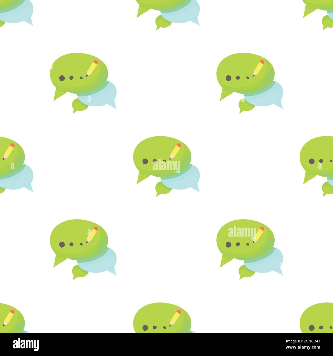 Chat pattern seamless background texture repeat wallpaper geometric ...