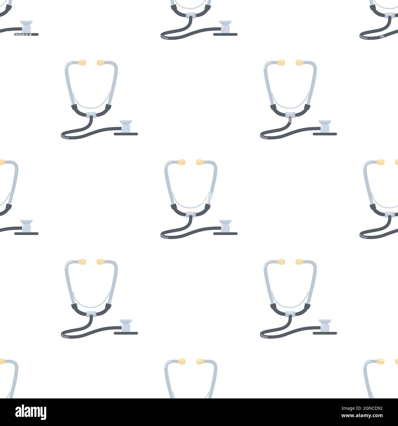 Stethoscope pattern seamless background texture repeat wallpaper ...