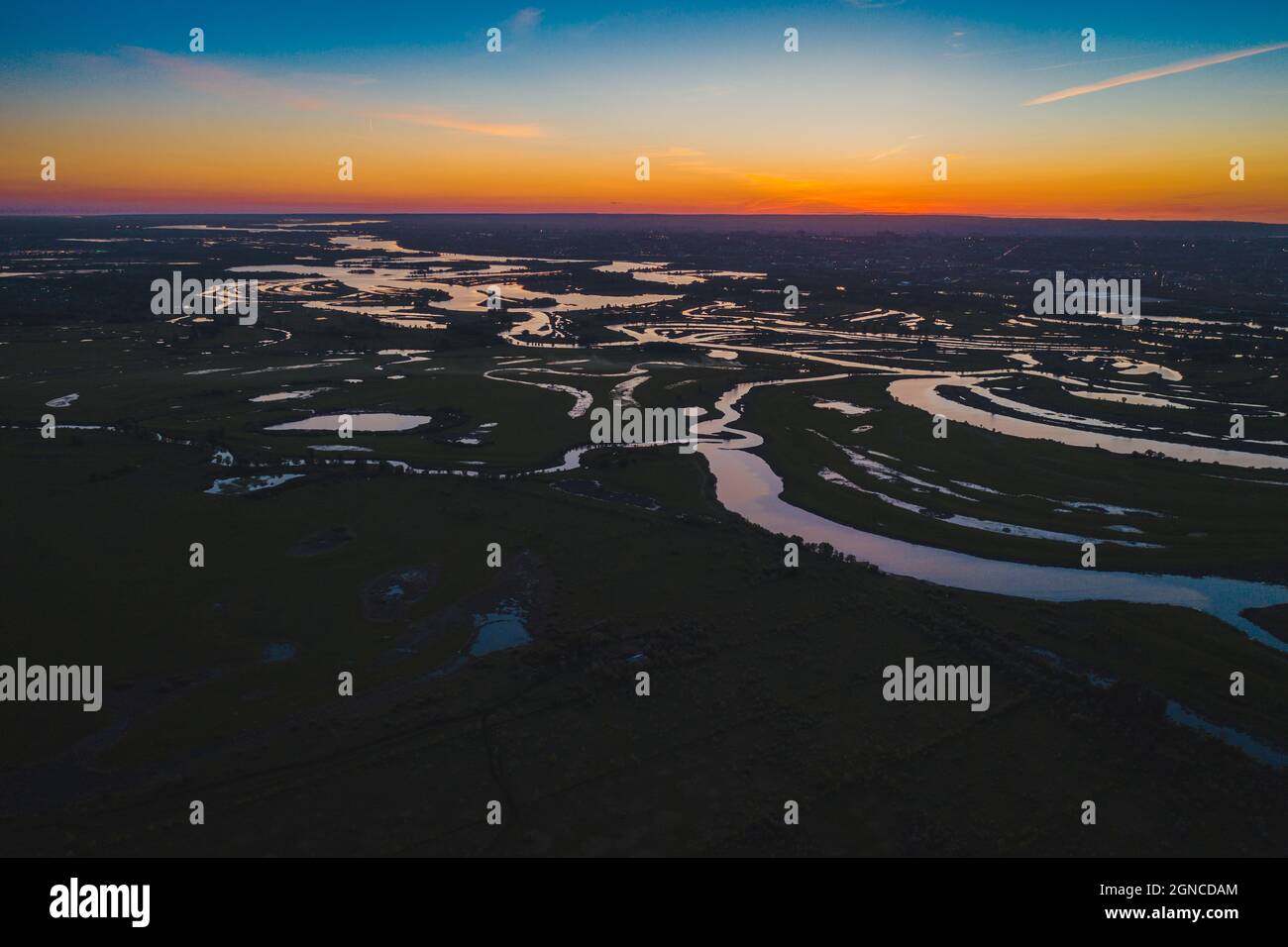 Green country land Stock Photo - Alamy