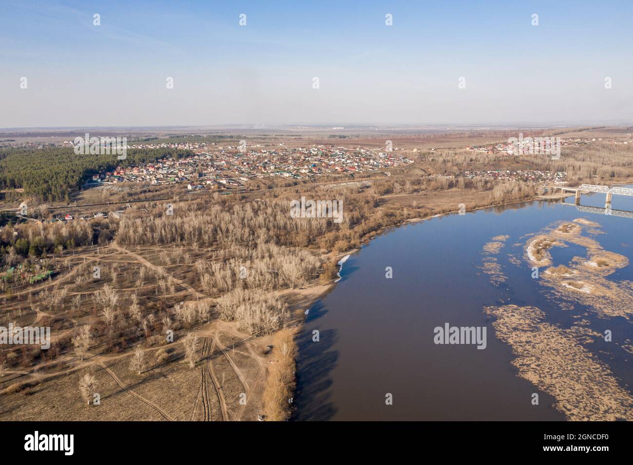 Fall landscape aerial Stock Photo - Alamy