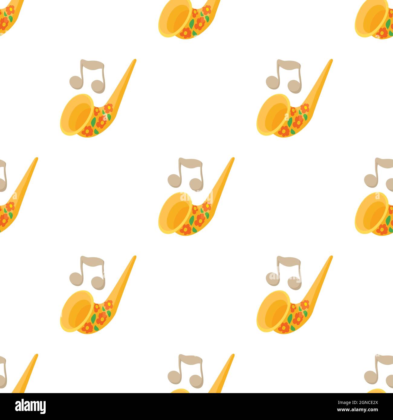 Saxophone pattern seamless background texture repeat wallpaper ...