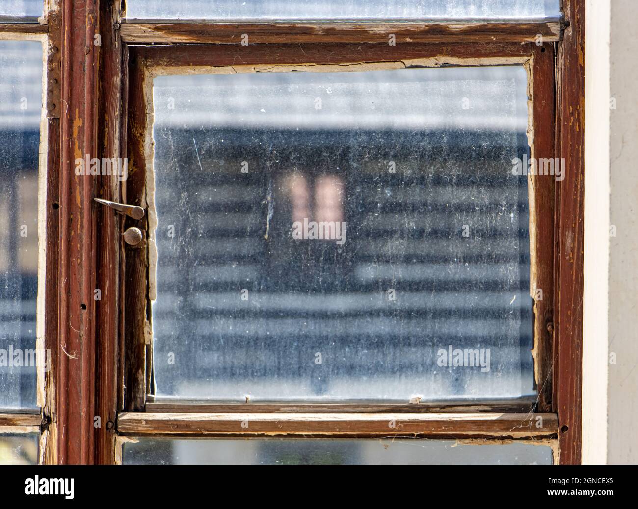 Village through window hi-res stock photography and images - Alamy