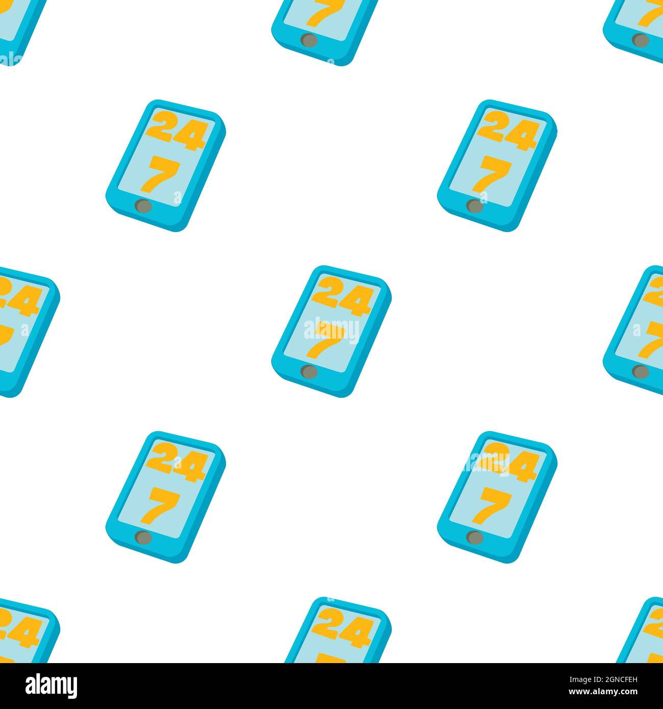 24 hours call center pattern seamless background texture repeat ...
