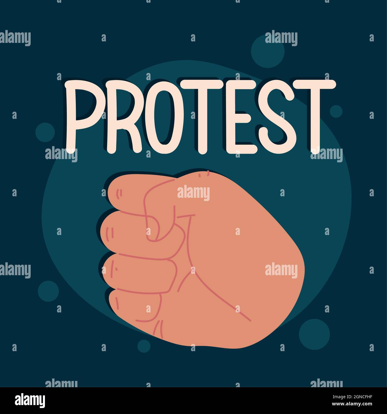 fist hand protest Stock Vector Image & Art - Alamy
