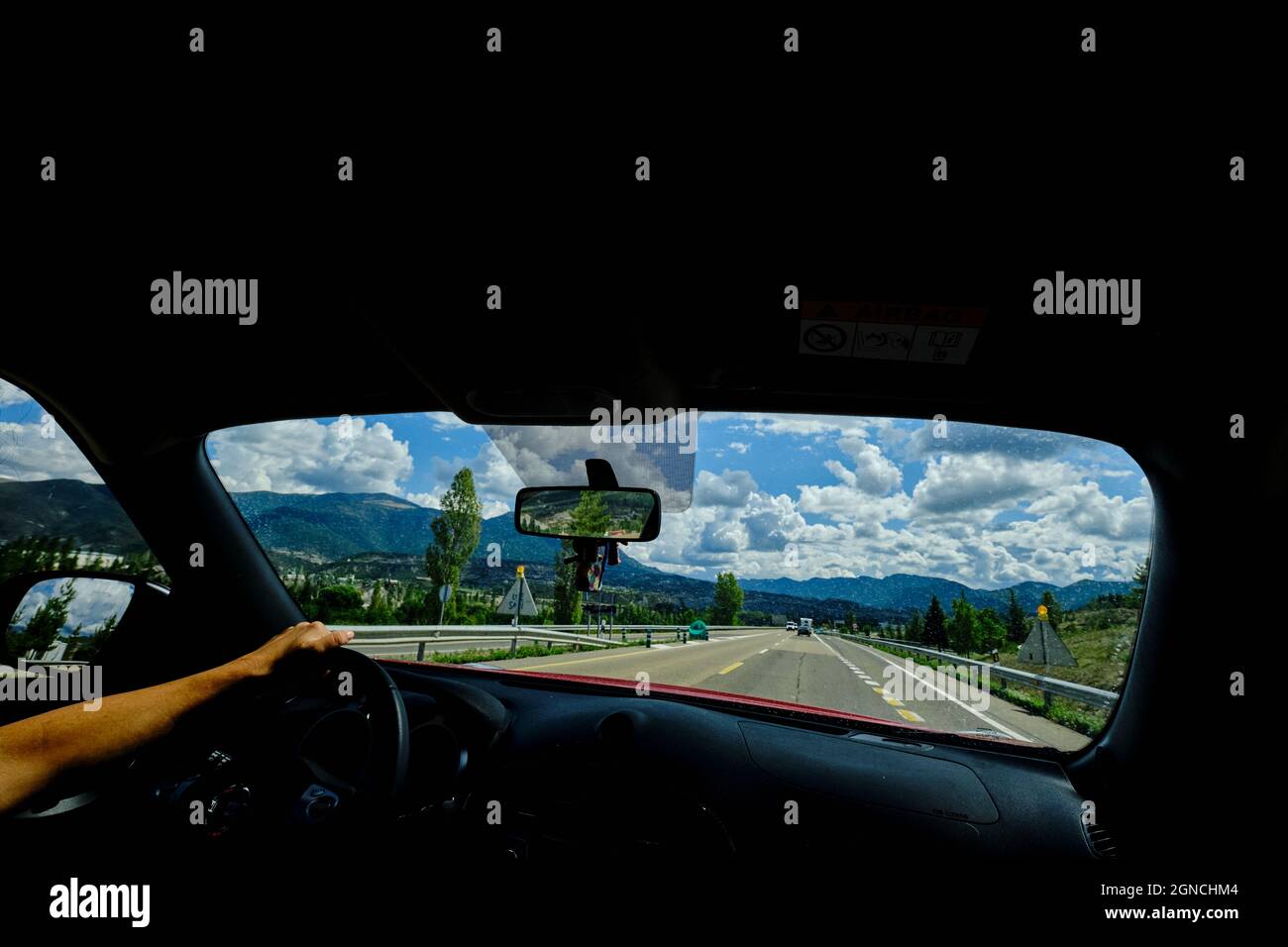 Car window from inside hi-res stock photography and images - Alamy