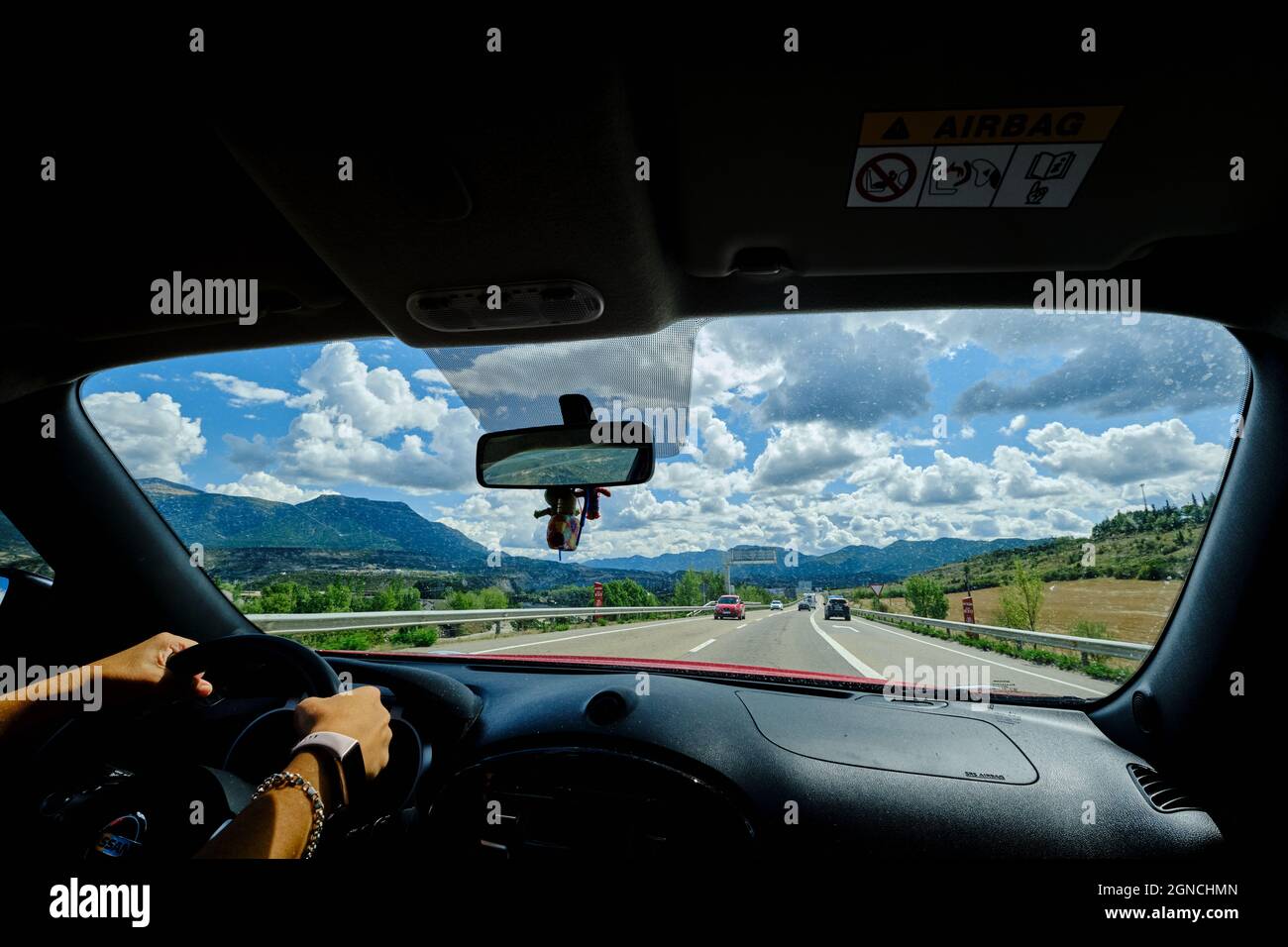 Car window from inside hi-res stock photography and images - Alamy