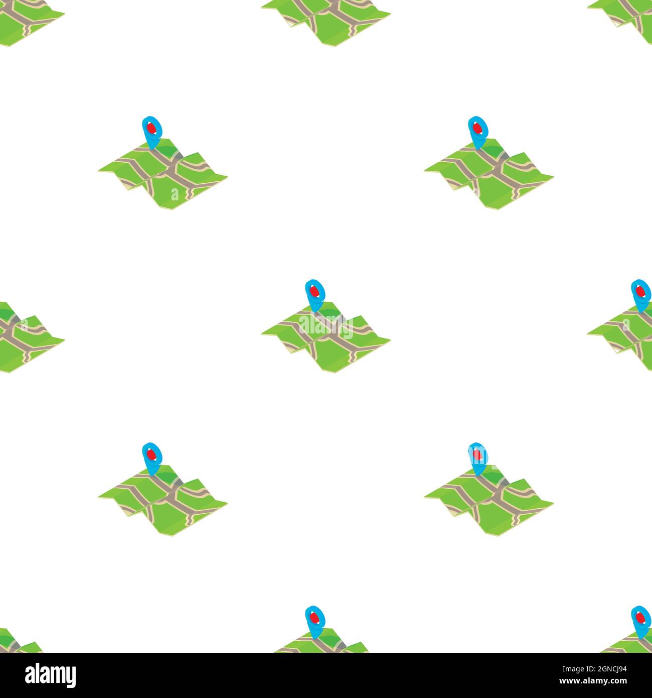 GPS sign on map pattern seamless background texture repeat wallpaper ...