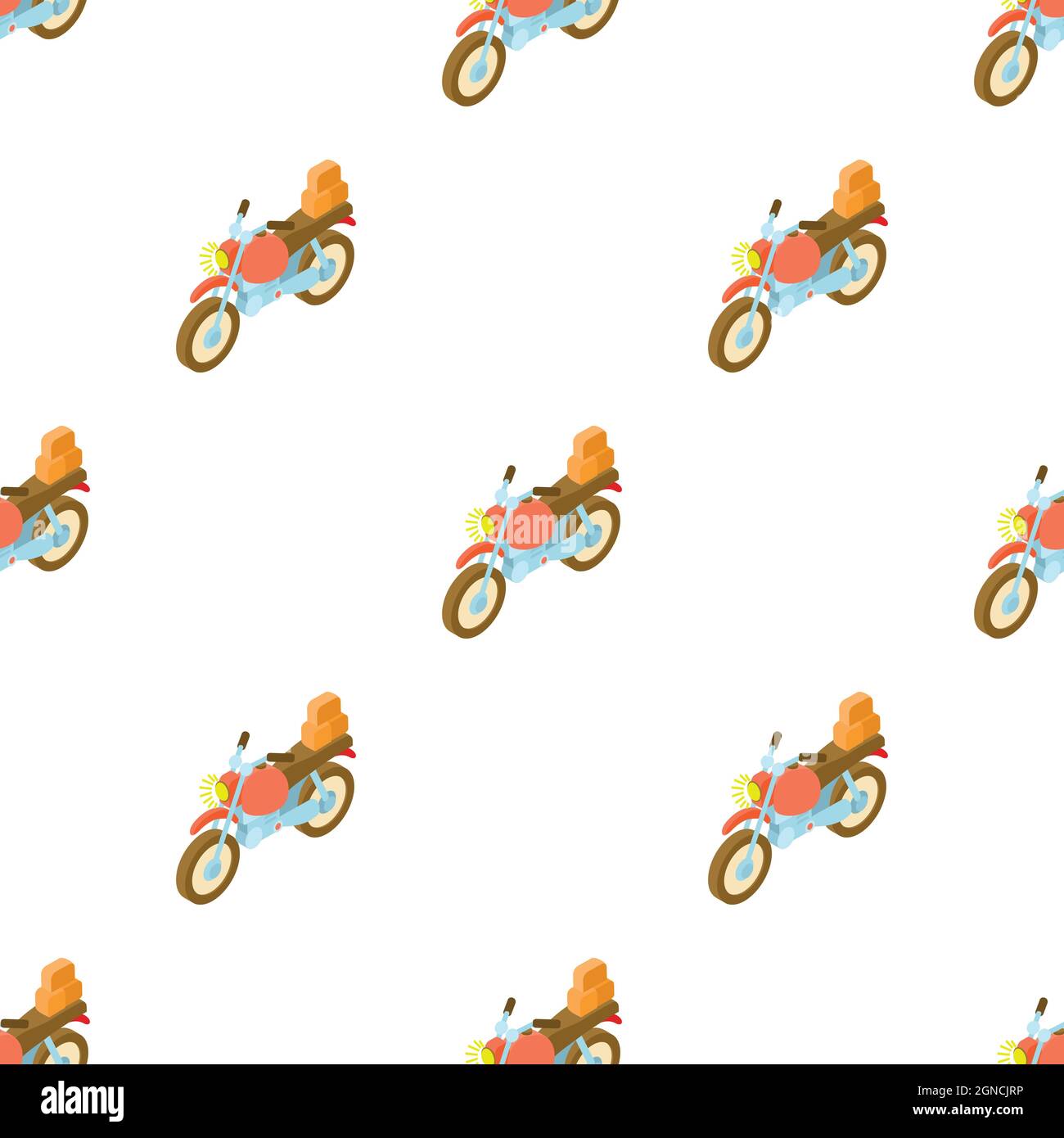 Motorcycle with cargo pattern seamless background texture repeat ...