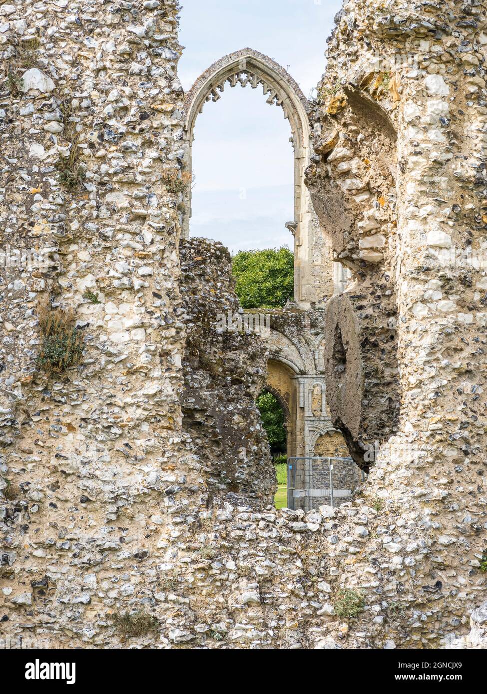 Castle Acre Priory ruins, Norfolk Stock Photo - Alamy