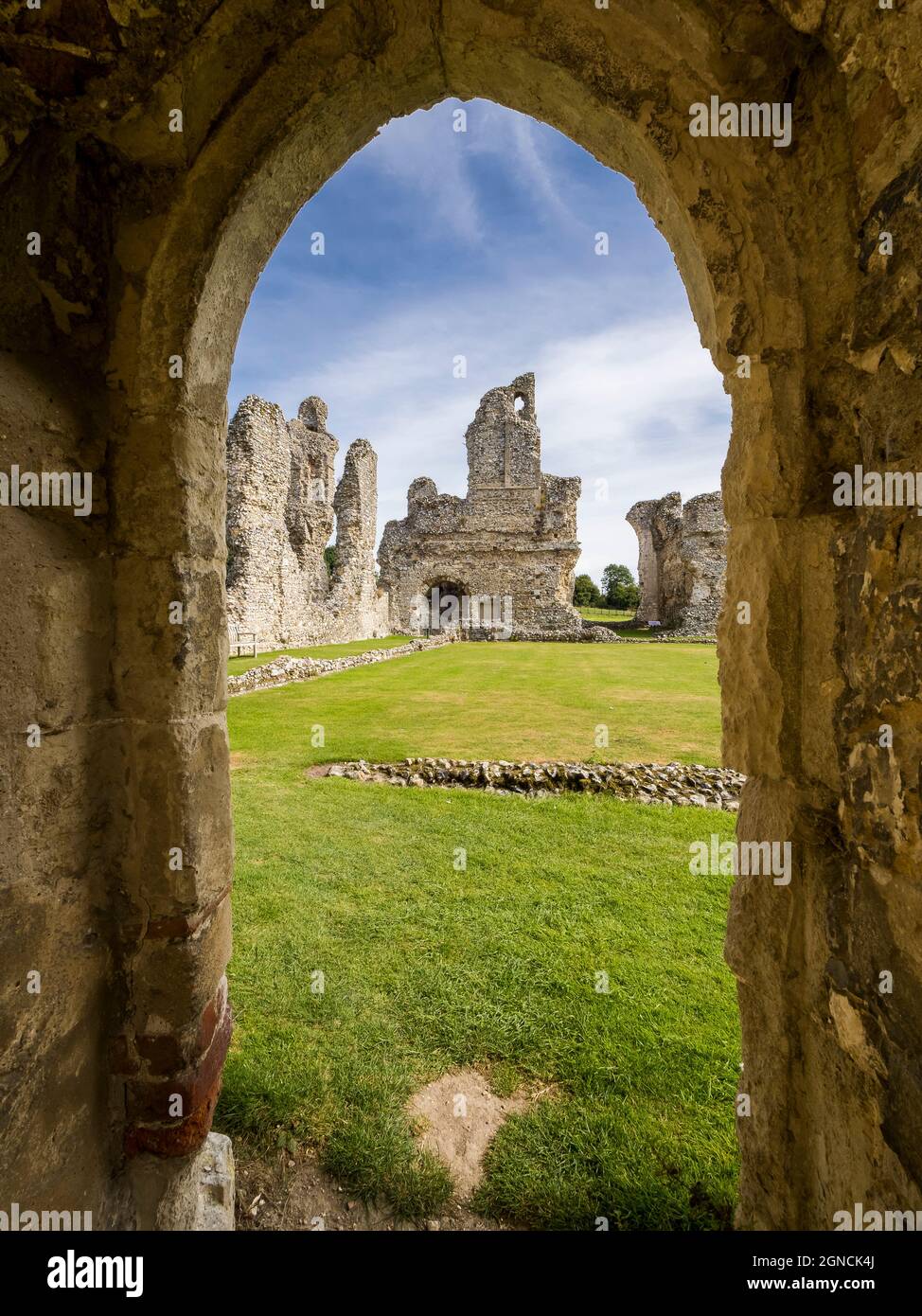 Castle Acre Priory ruins, Norfolk Stock Photo - Alamy