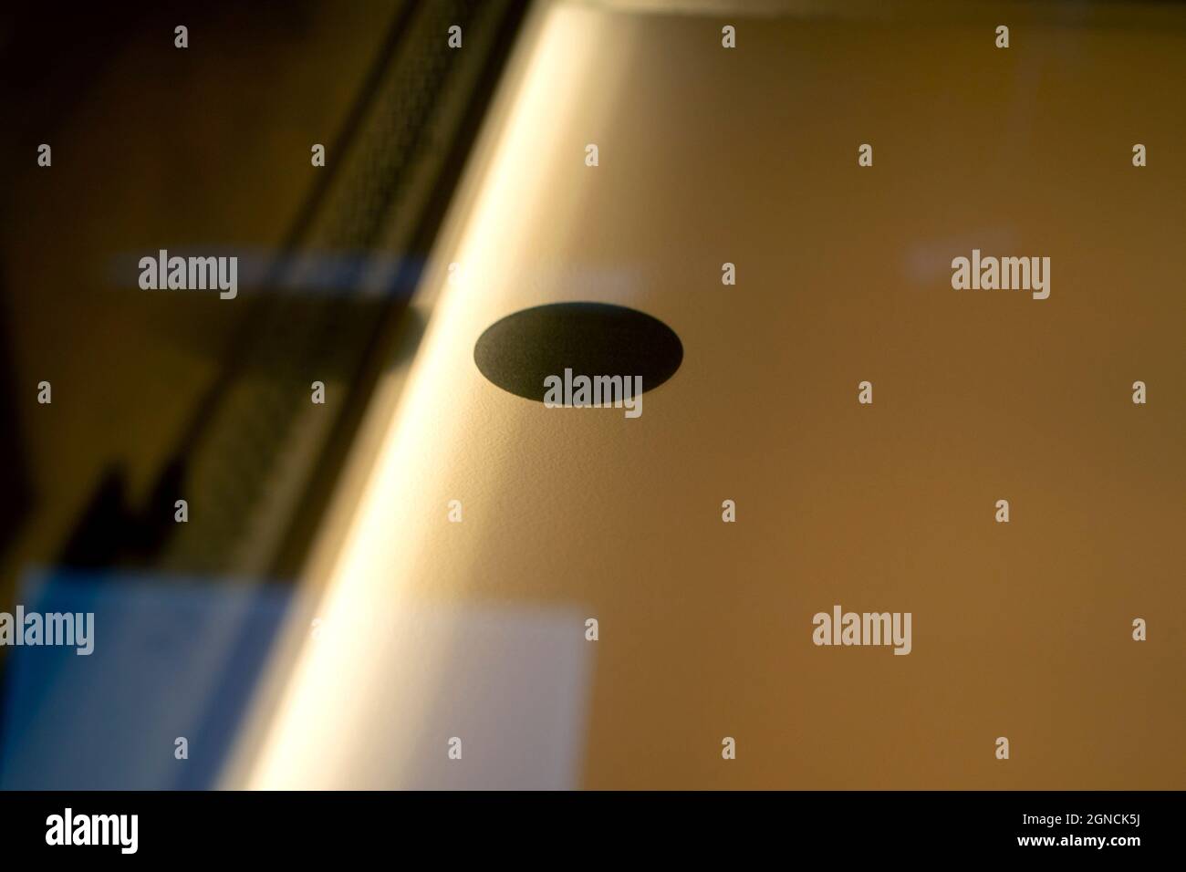 Powder 3D printer printing models from white powder polyamide Stock ...