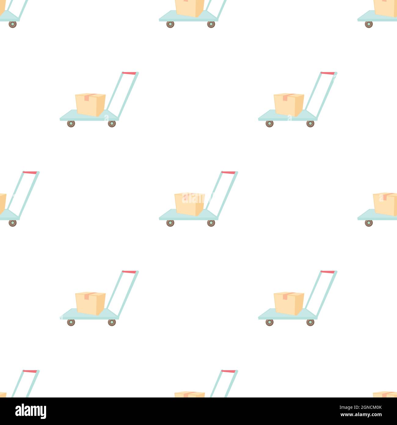 Warehouse trolley pattern seamless background texture repeat wallpaper ...