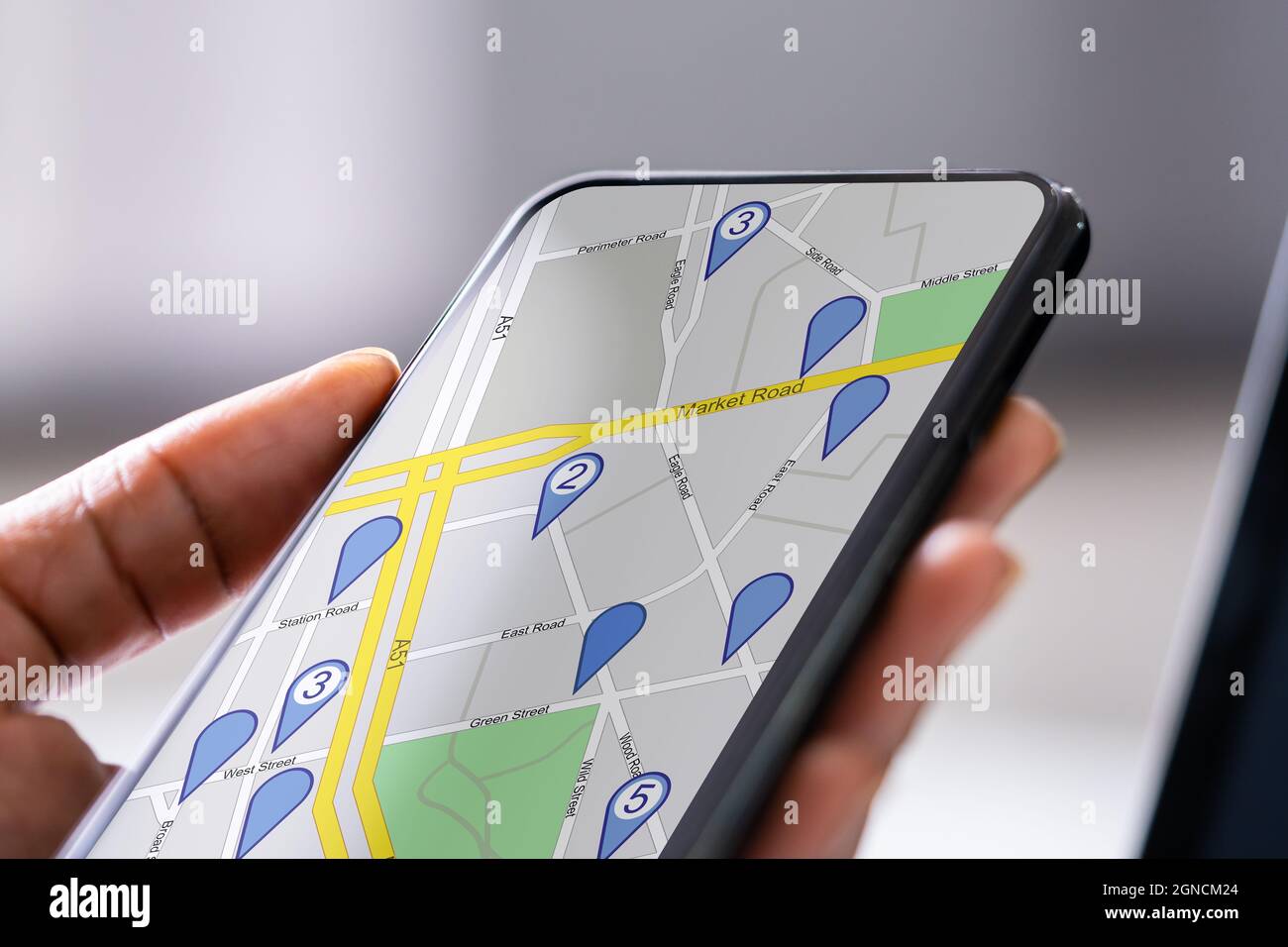 Navigation map hi-res stock photography and images - Alamy