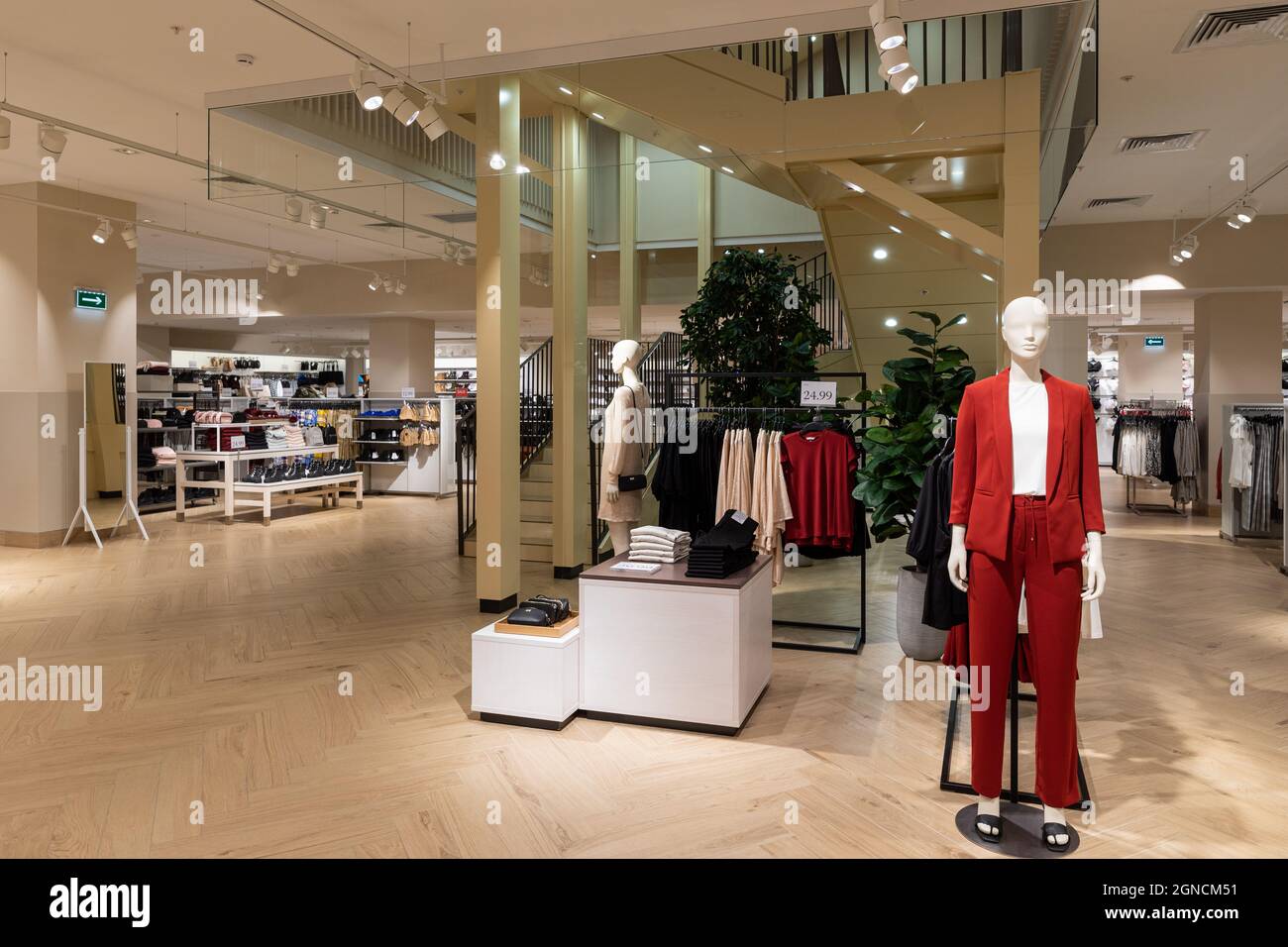 new modern store interior luxury Stock Photo - Alamy