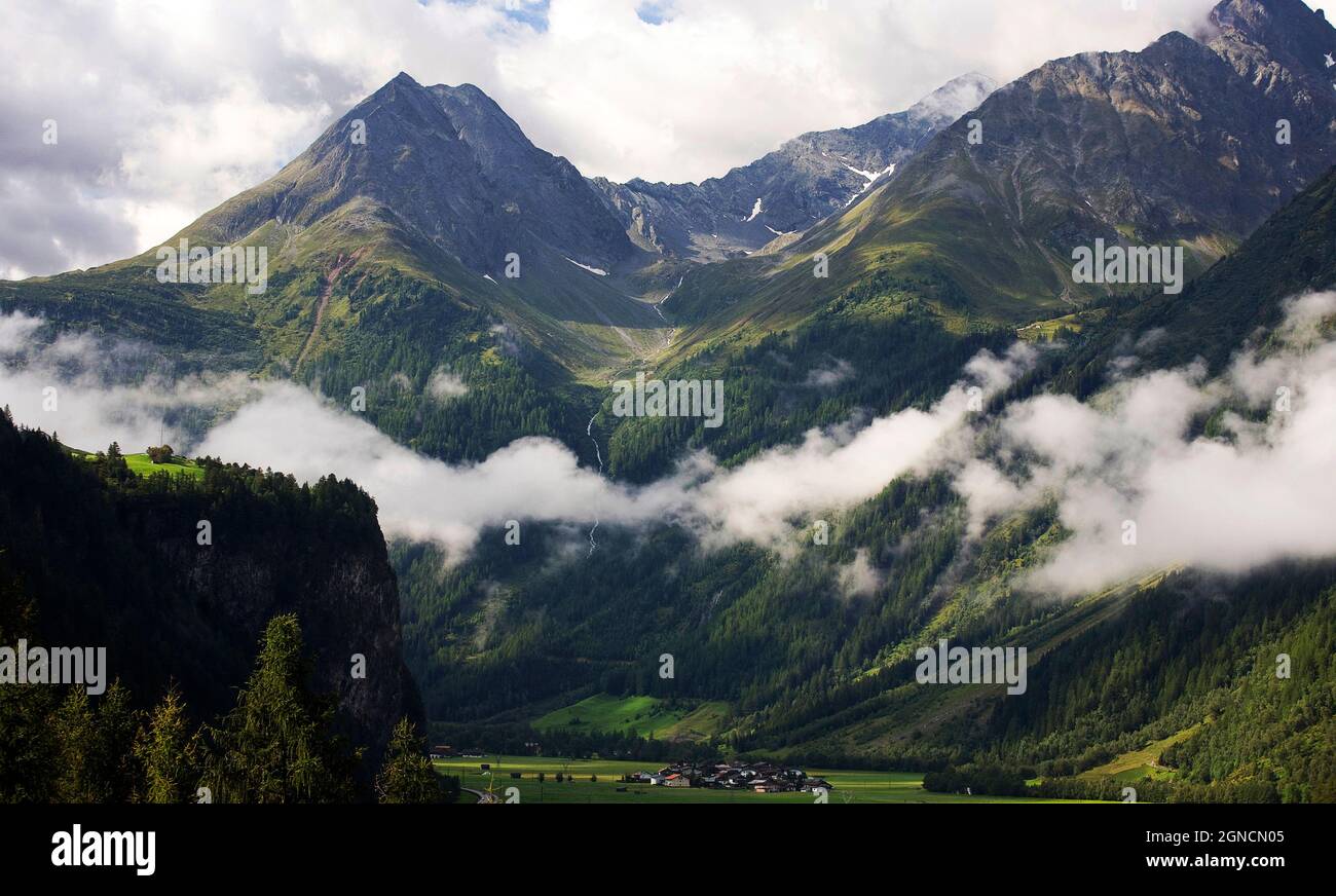 Rural landscape of Inntal, Austria Stock Photo - Alamy